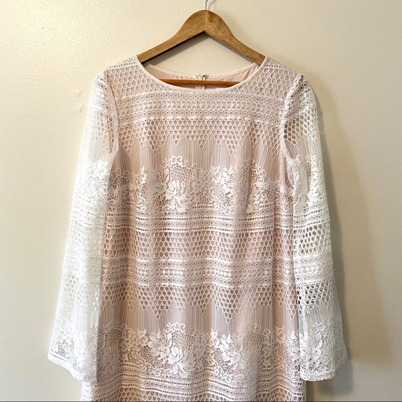 Tadashi Shoji | Dresses | New Sho Long Sleeve Lace Cocktail Dress ...